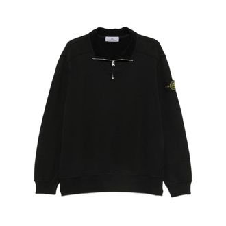Stone Island Sweatshirt - - Sweatshirts & Hoodies - Herren - Schwarzk - L