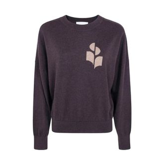 Isabel Marant Rundhals-Pullover - - Knitwear - Damen - Lila - 2XS