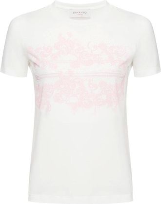 Ermanno Scervino Damen, Oberteile, Weiß, 2XSGröße