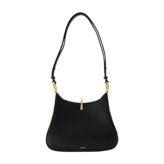 Paco Rabanne Schwarze Leder-Schultertasche - - Bags - Damen - Schwarzk - ONE SIZE