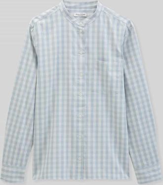 Marc O'Polo Regular Fit Langarmbluse aus reiner Baumwolle