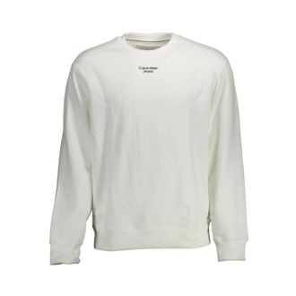 Calvin Klein Herren, Sweatshirts & Hoodies, Wei&szlig;, XLGr&ouml;&szlig;e