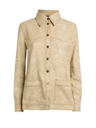 Etro Womens Shirt Beige Cotton