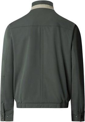 Fa&ccedil;onnable Blouson uni &agrave; col montant