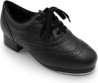 Capezio Femme Chaussures Roxy Tap Enfiler, Noir, 9