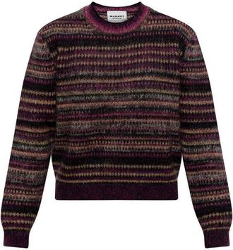 Isabel Marant Pull Col Rond - Violet
