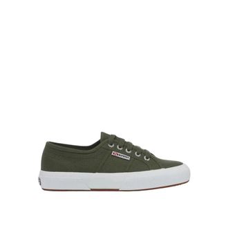 Superga Gr&uuml;ner Leinwand Sneaker f&uuml;r Kinder - - Shoes - Damen - Gr&uuml;n - 36 EU