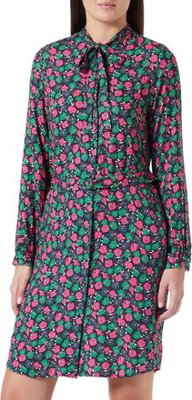 Seidensticker Damen 133742 Kleid, Schwarz, 36