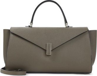 Valextra Femme, Sacs, Vert, Taille: ONE Size Iside Editor Top Handle Medium Bag