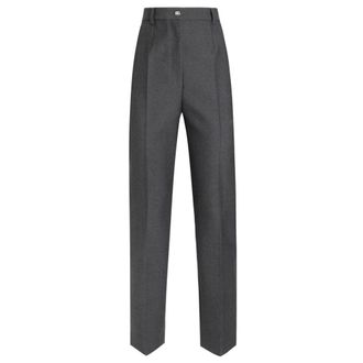 Dolce & Gabbana L&auml;ssige Slim Fit Hose - - Trousers - Damen - Grau - S