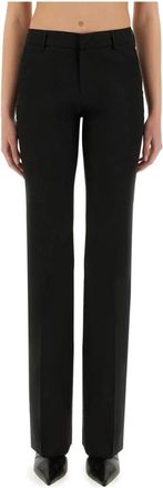 Pantaloni Torino Femme, Pantalons, Noir, Taille: 38 FR Straight Leg Tailored Pantalons