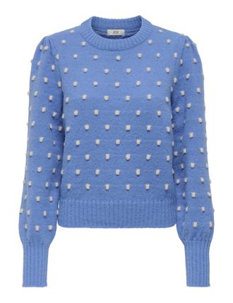 Jacqueline de Yong JdY Damen Jdysigrid Life L/S On Puff Pull KNT Noos, Ebb and Flow, XS EU