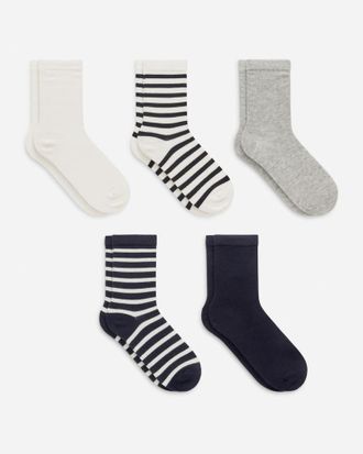 Arket Baumwollsocken 5er-Pack -Beige