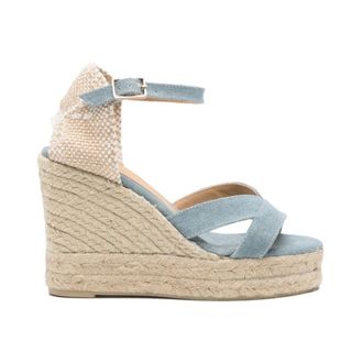 Castaner Femme, Chaussures, Bleu, Taille: 39 EU Bruna Wedge Sandal