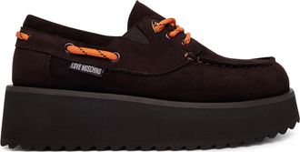 Love Moschino Halbschuhe LOVE MOSCHINO JA10036I1PJAW317 Dunkelbraun