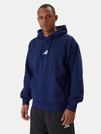 adidas Sweatshirt Essentials Feel Cozy JE3810 Dunkelblau Regular Fit
