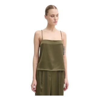 2nd Day Vreni Top - - Tops - Damen - Gr&uuml;n - XS
