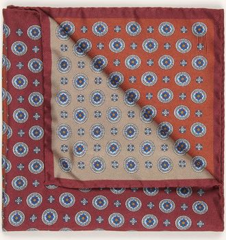 Eton Einstecktuch braun