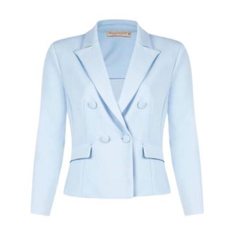 Rinascimento Femme, Vestes, Bleu, Taille: 42 FR Blazers