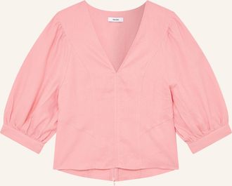 Reiss Reiss Blusenshirt Evie Aus Leinen Mit 3/4-Arm rosa