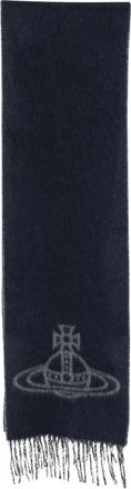 Vivienne Westwood Double Face Schal - - Accessories - Damen - Grau - ONE SIZE