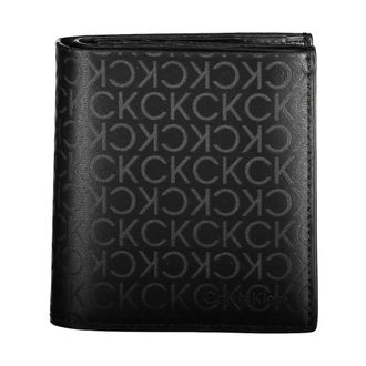 Calvin Klein Herren Geldb&ouml;rse Schwarz Rfid Blockierung Kontrast Details - - Accessories - Herren - Schwarzk - ONE SIZE