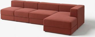 IKEA J&Auml;TTEBO 4,5er-Sitzelement + R&eacute;camiere