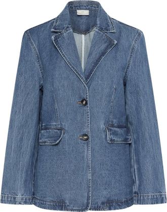Kaffe Femme, Vestes, Bleu, Taille: 48 FR Denim Jacket