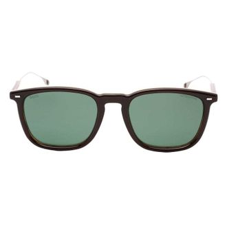 HUGO BOSS Mit Streifen-Sonnenbrille f&uuml;r Herren (Braun)