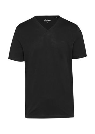 s.Oliver T-Shirt mit V-Neck