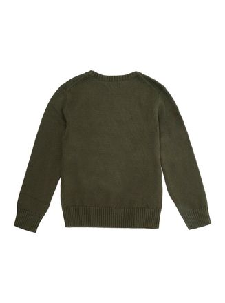 Polo Ralph Lauren Boys Sweater-Pullover Green Cotton Tops Top