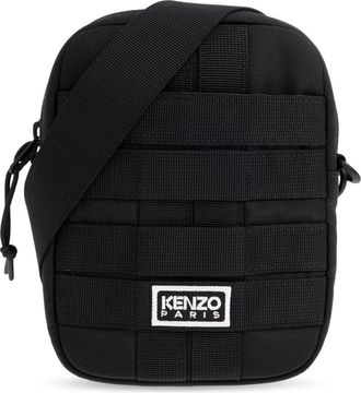 Kenzo Homme, Sacs, Noir, Taille: ONE Size Sac Bandouli&egrave;re Jungle