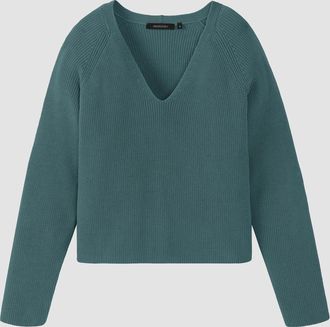 recolution Recolution Damen vegan Pullover Arugula Petrol