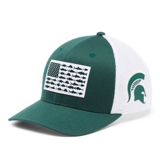 Columbia PFG Mesh Fish Flag Ball Cap