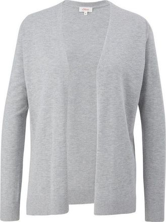 s.Oliver Cardigan Strickjacke Strickjacke aus Viskosemix