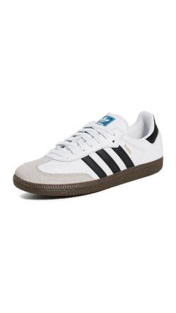 adidas Samba OG WMNS Schuhe, Cloud White/Solar Red/Off White, Gr&ouml;&szlig;e 43, Cloud White/Solar Red/Off White, 42 EU