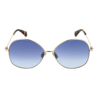 Max Mara Femme, Accessoires, Jaune, Taille: ONE Size Round Lunettes de soleil