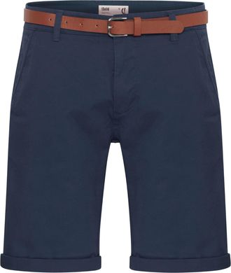 Solid SDMontijo Chino Shorts Bermuda Kurze Hose mit Gürtel Stretch Eingriffstaschen Baumwollmischung Regular fit, Größe:XXL, Farbe:Insignia Blue (1991)