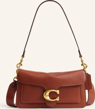 Coach Schultertasche Tabby rot