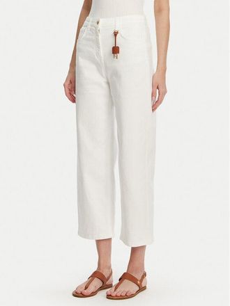 Elisabetta Franchi Jeans PJ-87D-51E2 Wei&szlig; Regular Fit