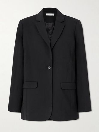Co Oversized-blazer Aus Einer Wollmischung - Schwarz