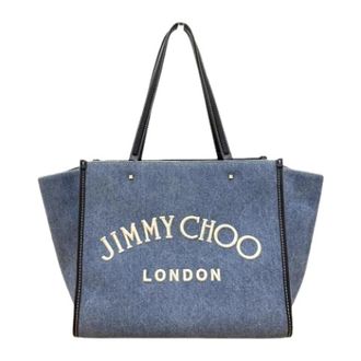Jimmy Choo London Pre-owned Tote Bag - - Pre-owned - Damen - Blau - ONE SIZE
