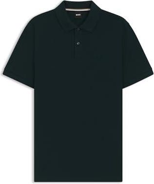 BOSS Hommes Pallas Polo Pallas en piqué de Coton avec détails logotés
