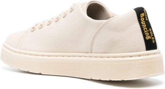 Dr. Martens DR. Martens 30820292 Dante Sneaker Male Parchment Beige 10 Oz Canvas & Parchment Beige Milled Coated Leather EU 42