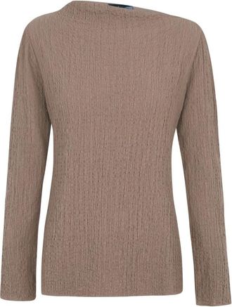 Cortana Top - - Tops - Damen - Braun - M