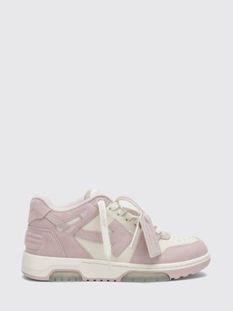 Off-white Out Of Office zweifarbige Low-Top-Sneakers aus Kalbsleder