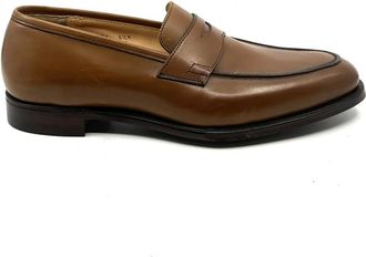 Crockett & Jones Homme, Chaussures, Brun, Taille: 44 EU Crawford Loafer