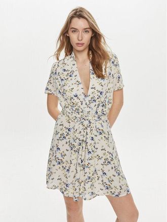 Liu Jo Kleid f&uuml;r den Alltag MA4367 T3617 &Eacute;cru Regular Fit