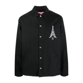 Kenzo Coach Shirt Jacket - - Shirts - Herren - Schwarzk - XL