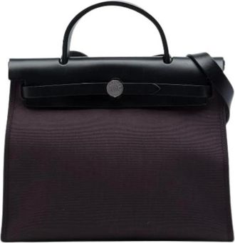 Herm&egrave;s Pre-owned Herbag Zip 31 - Femme - Pre-owned - Violet - Taille: ONE Size